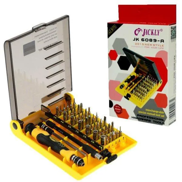 JK 6089-A precision screwdriver 45 in 1 - Tool kit | Lazada PH