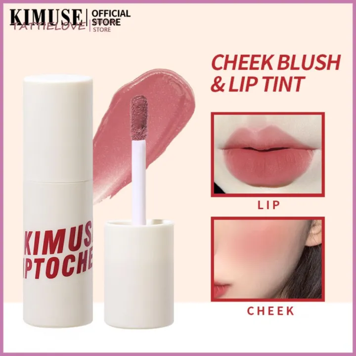 Tattielove KIMUSE Cheek Blush & Lip Tint Long-Lasting and Mask-Proof ...