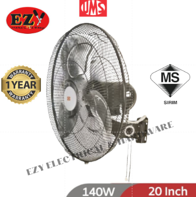 UMS INDUSTRIAL WALL FAN 20" UCF-20W | KIPAS DINDING INDUSTRI | Lazada