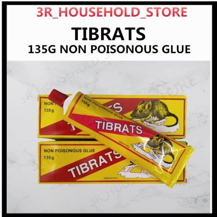TIBRATS 135G MOUSE GLUE Super Sticky Glue Mice GLUE Mouse Rat Bugs ...