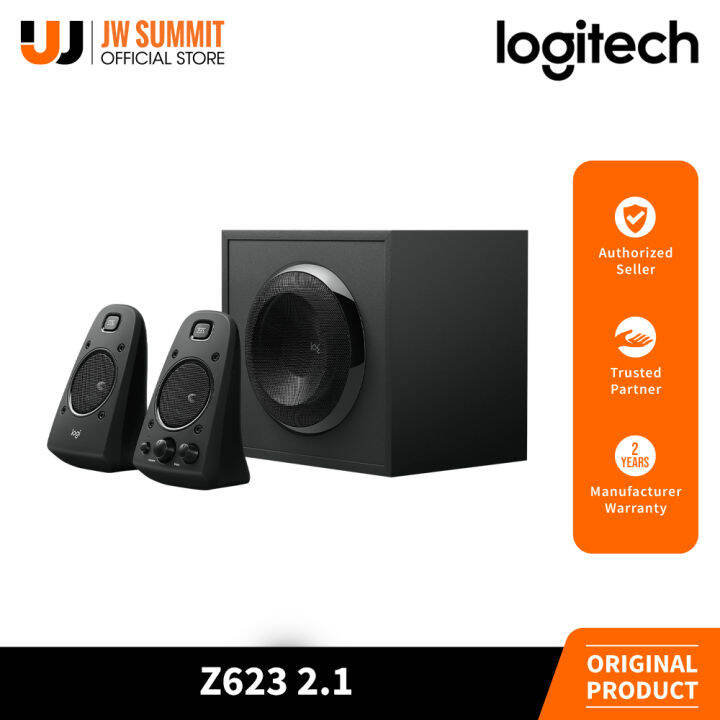 Logitech Z623 THX 2.1 Speaker System with Subwoofer Multi Device, 3.5mm ...
