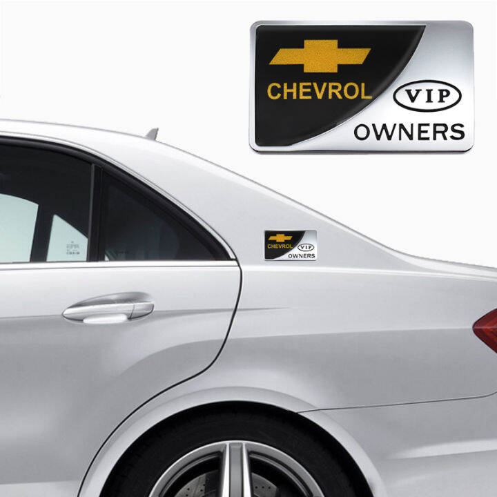 Universal Metal VIP OWNERS Emblem Car Window Trunk Badge Decal for ...