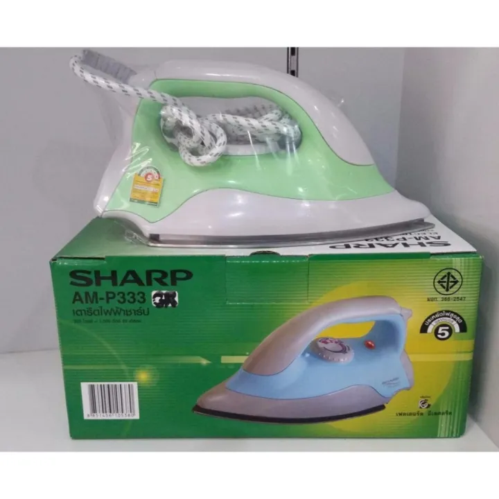 เตารีดแห้ง รุ่น AM-P333 น้ำหนักเบา ใช้งานง่าย ไฟตัดอัตโนมัติ ปรับไฟได้ ...