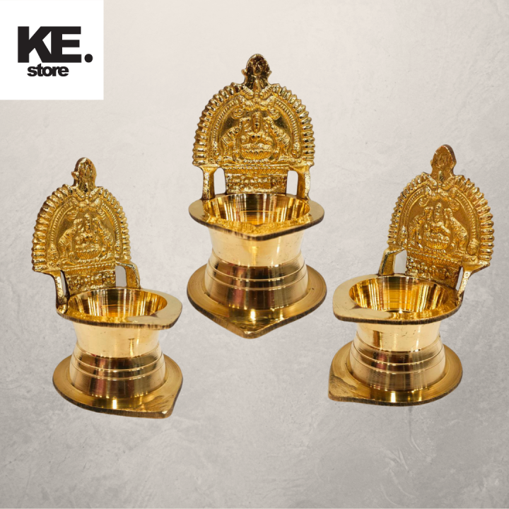 Brass Kamatchi Vilakku/ Original Brass / Deepam / Oil Lamp / Agal ...