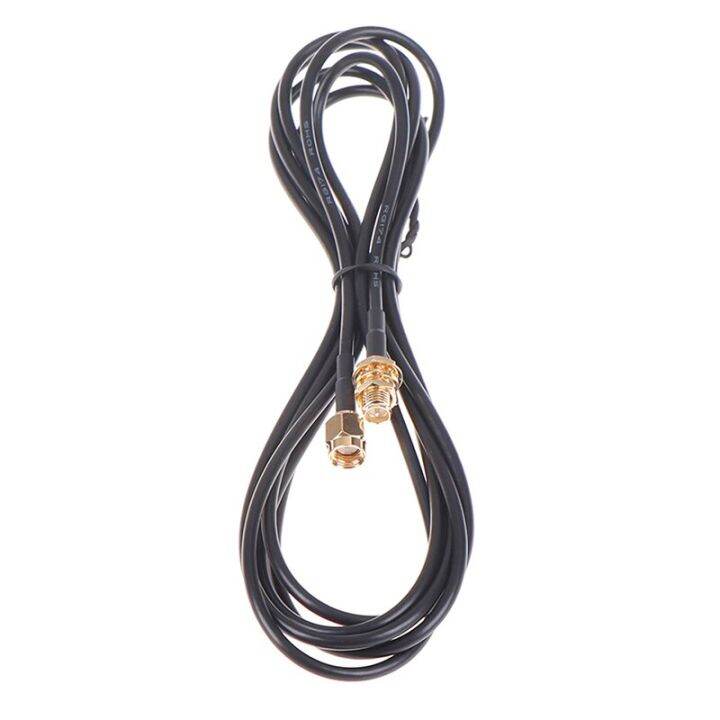 【SALE】 juan dun 1M RP-SMA Extension Cable Male to Female Inter Pure ...