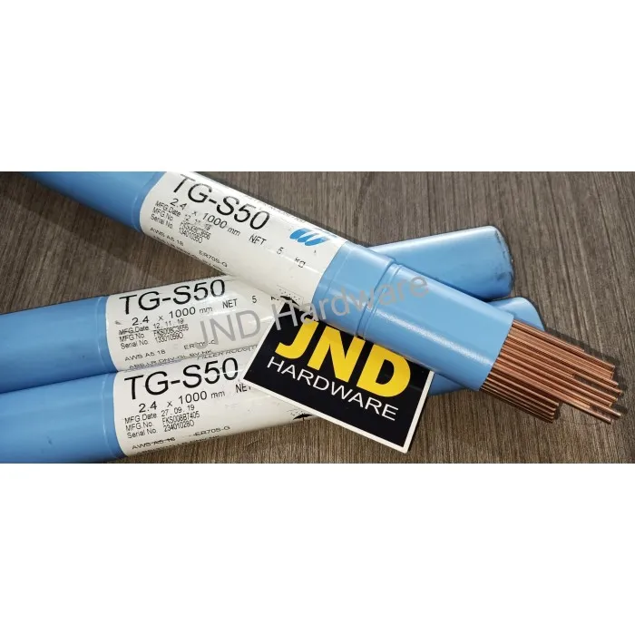 Kawat Las Argon CS Familiarc 2,4 mm AWS A5.18 ER70 / TIG Rod ER70S-G ...