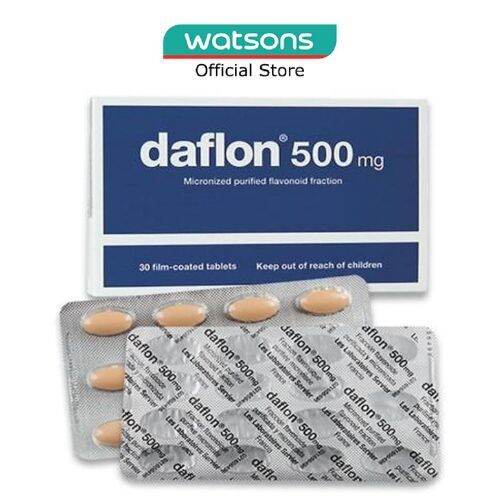 SERVIER Daflon Tablets 500Mg 30S | Lazada Singapore