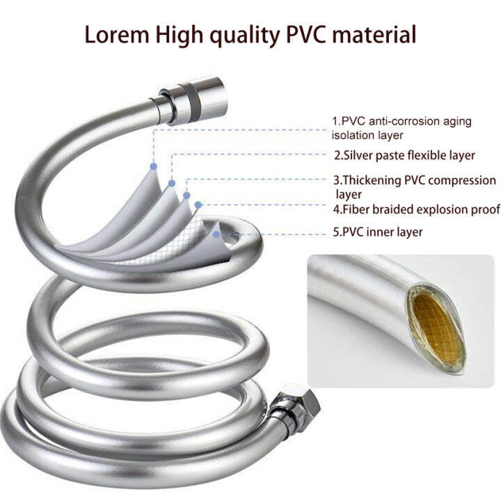 PVC Hose Shower Hose Flexible Hose Pipe Flexible Pipe Toilet Hose Bidet ...
