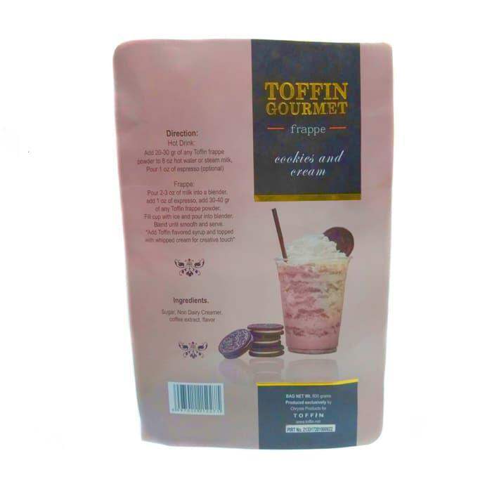 Toffin Frappe Powder Cookies and Cream Cafe Commercial Pack 800gr ...