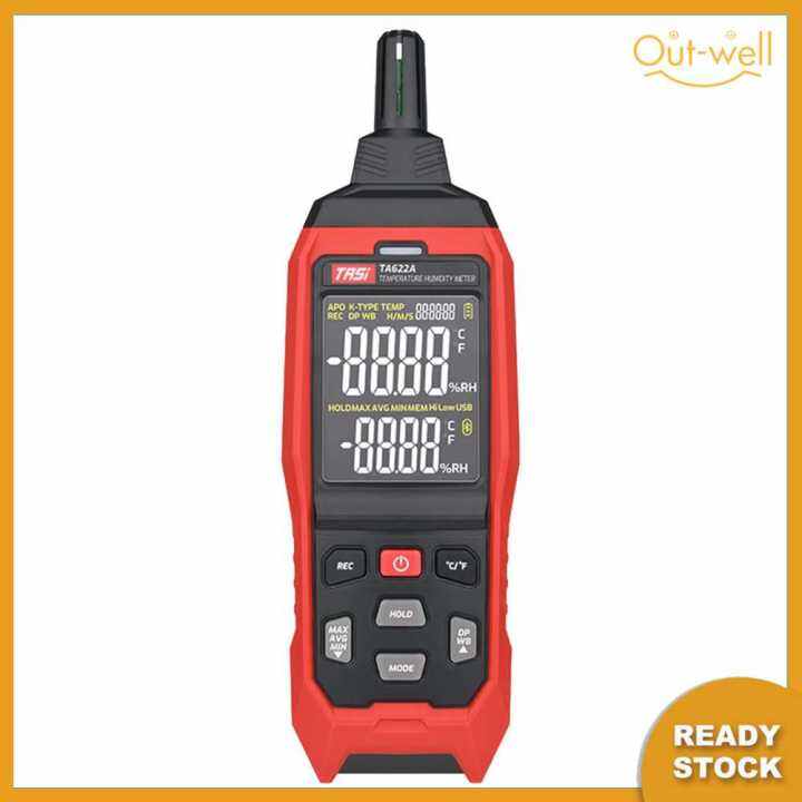Digital Temperature Humidity Meter High Precision Thermometer Hygrometer Meter | Lazada.co.th