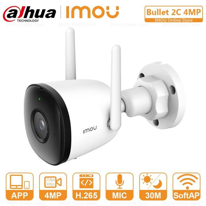 Dahua Imou 4mp Qhd Ip Camera Wifi Outdoor Human Detection Built-in Mic ...