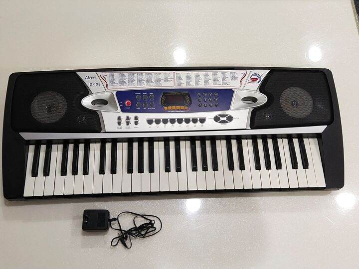 DAVIS D-108 Piano keyboard | Lazada PH