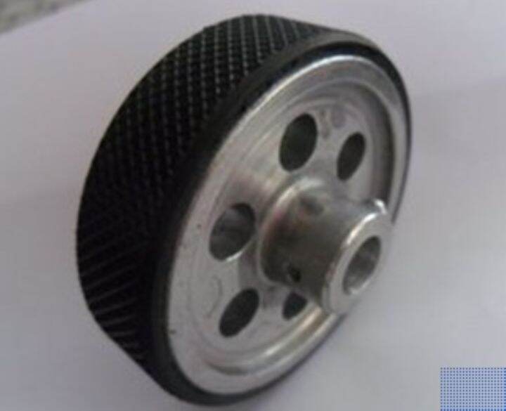 STOCK Encoder Meter Wheel 204MM Circumference Rubber Covering Diameter ...