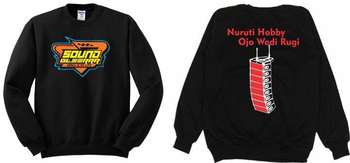 Jaket Sweater Audio Sound System Sound Gler Nuruti Hoby Ojo Wedi Rugi ...
