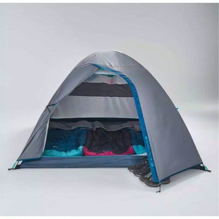 Tenda Quechua MH100 3-4 Person Grey Original | Lazada Indonesia