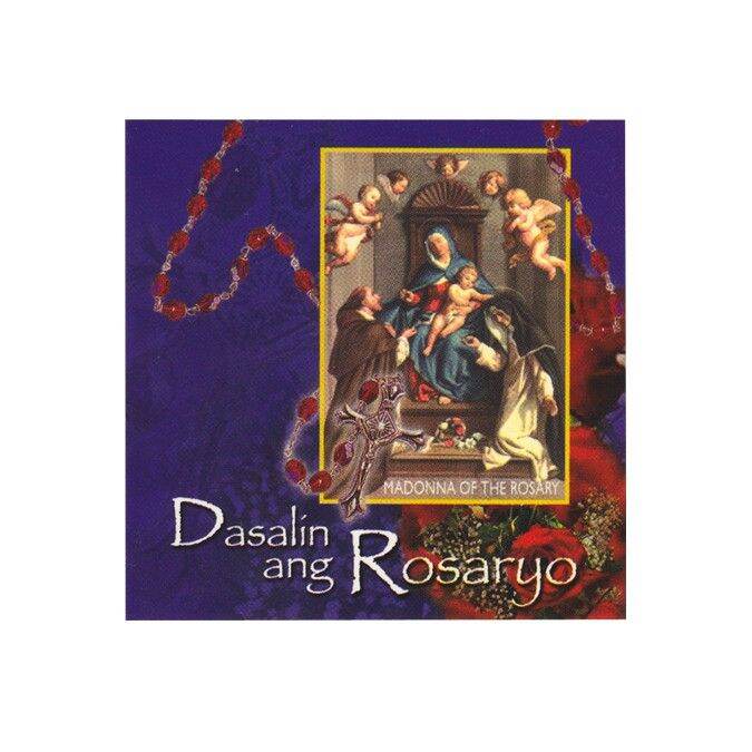 Dasalin Ang Rosaryo with plastic cover (Tagalog, Ilonggo Cebuano ...