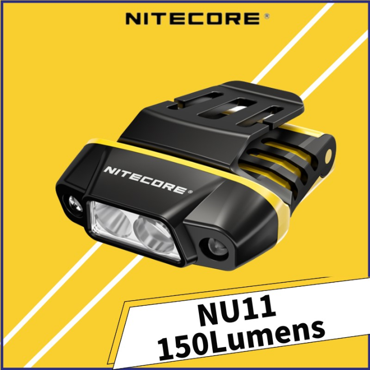 NITECORE NU11 Headlamp 150Lumens Motion Sensor Lightweight Built in 600mAh battery Rrechargeable ...
