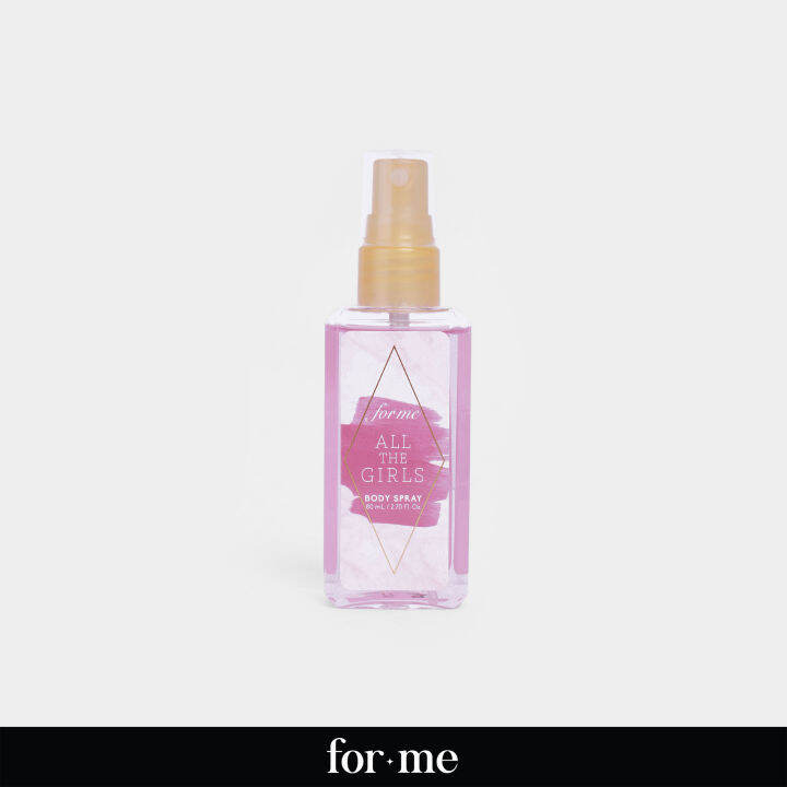 ForMe All The Girls Body Spray Perfume for Women (Plum) | Lazada PH