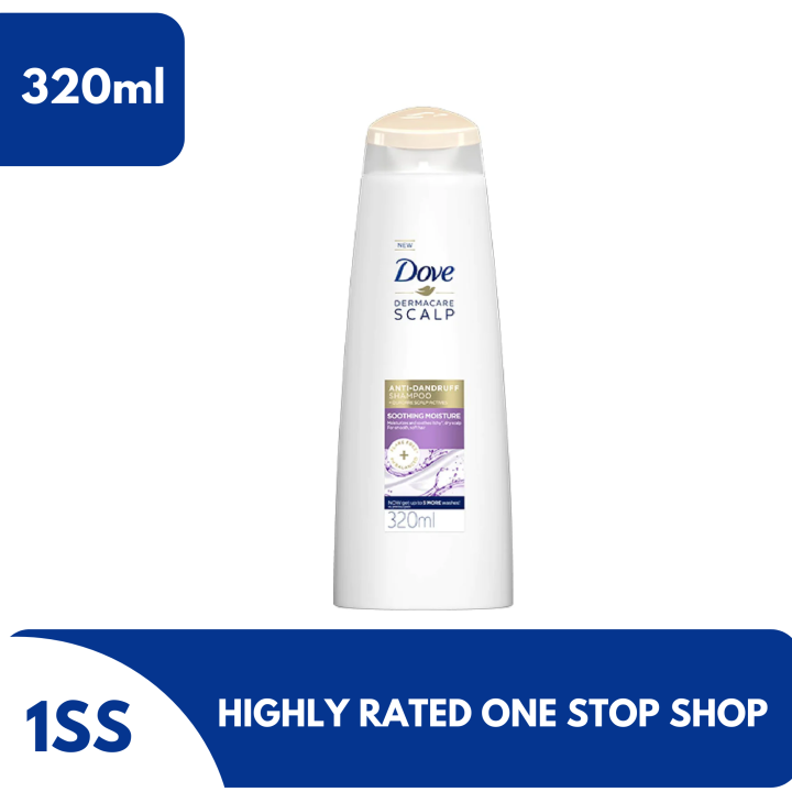 Dove Derma Care Scalp Soothing Moisture Shampoo, 320ml | Lazada PH