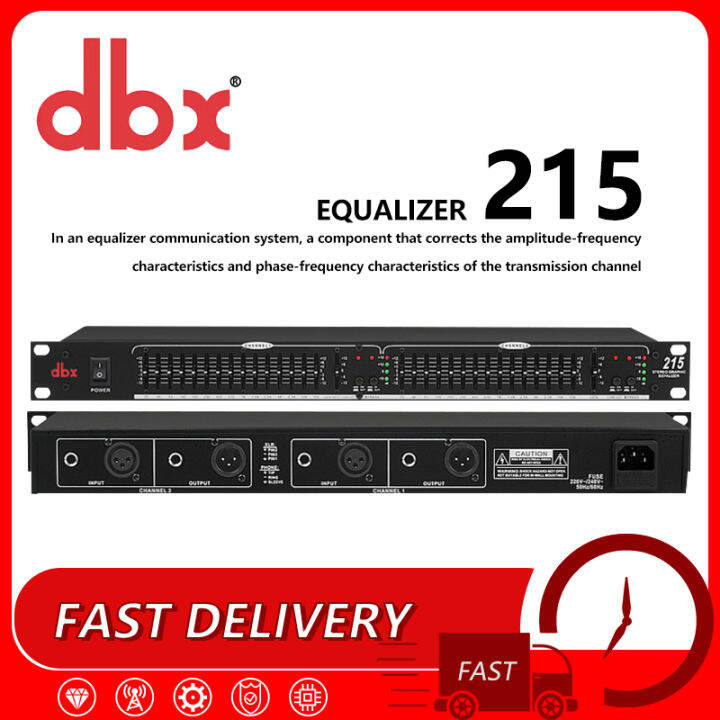 GRAB THIS !!! DBX EQ215 2-Series Graphic Equalizer DUAL 15 Band Graphic There is a choice of ...