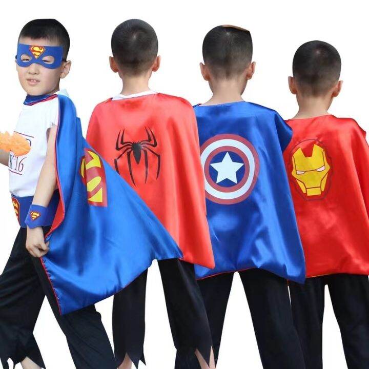 【ready stock】Toddler Kid Fancy Boy Costume Cape Mask Birthday Cosplay ...