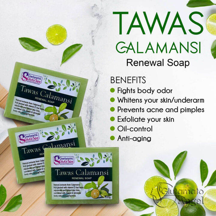 Tawas Calamansi Soap Organic 120g | Lazada PH