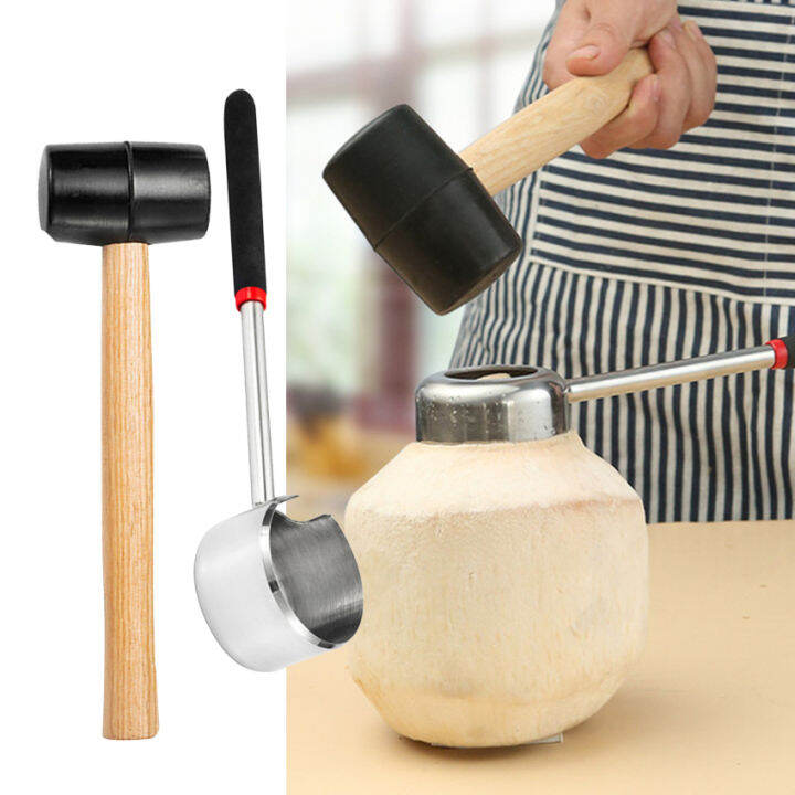Coconut Opener for Young Coconut Stainless Steel Coconut Tool Coconut ...