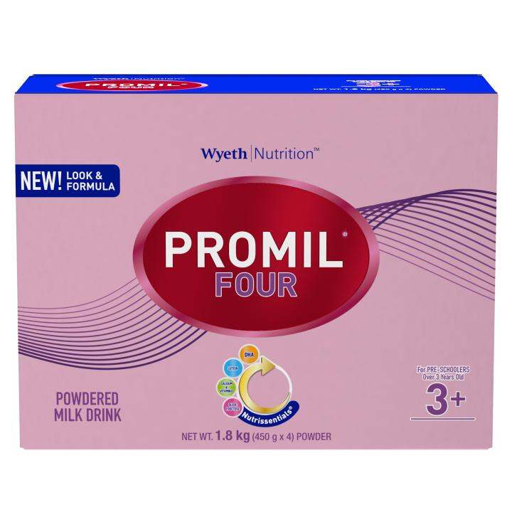 PROMIL FOUR POWDERED MILK DRINK FOR 3 YEARS OLD AND ABOVE 1.8KG | Lazada PH