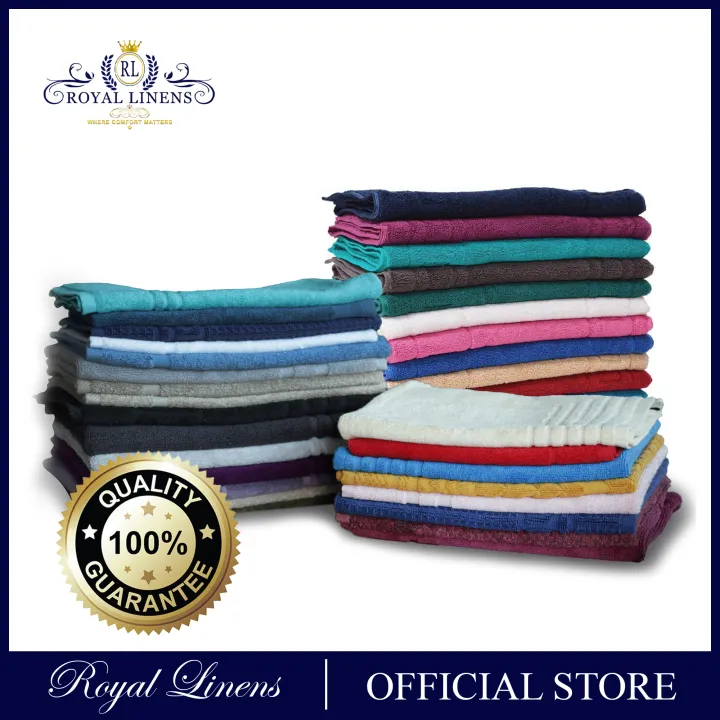 Royal Linens Premium Quality Assorted Design & Colors Quality Guaranteed (STRICTLY NO CHOOSING ...