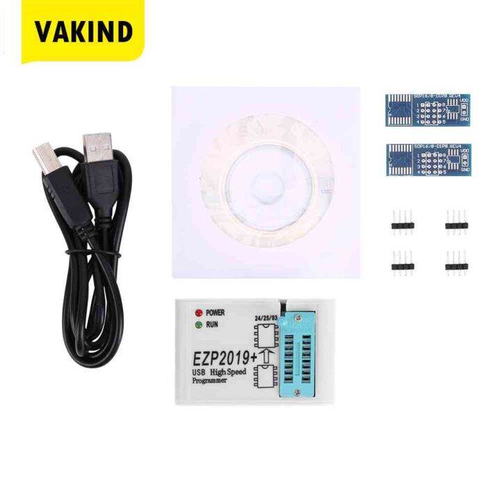 EZP2019+ High Speed USB SPI Programmer w/ 2 Adapters Support 25 Flash ...