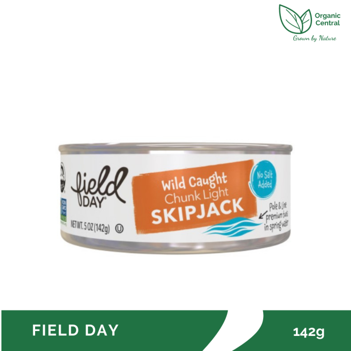 Field Day Wild Caught Chunk Light Skipjack Tuna 142g | Lazada PH