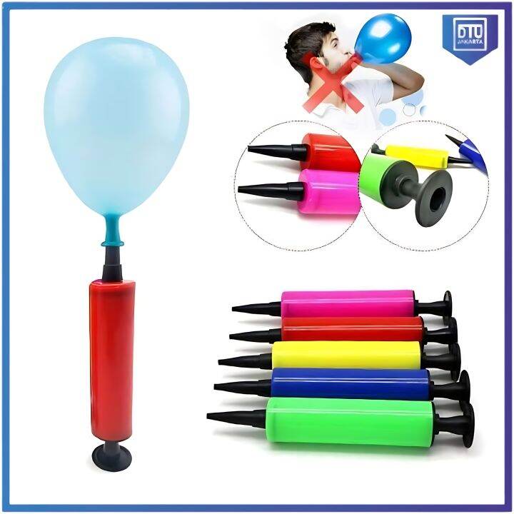Alat Pompa Tiup Balon / Pompa Tiup Balon Manual / Pompa Mini | Lazada ...