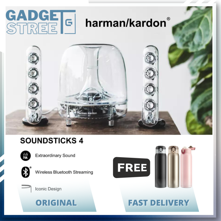 Harman Kardon SoundSticks 4 Iconic Bluetooth Speaker System | Lazada