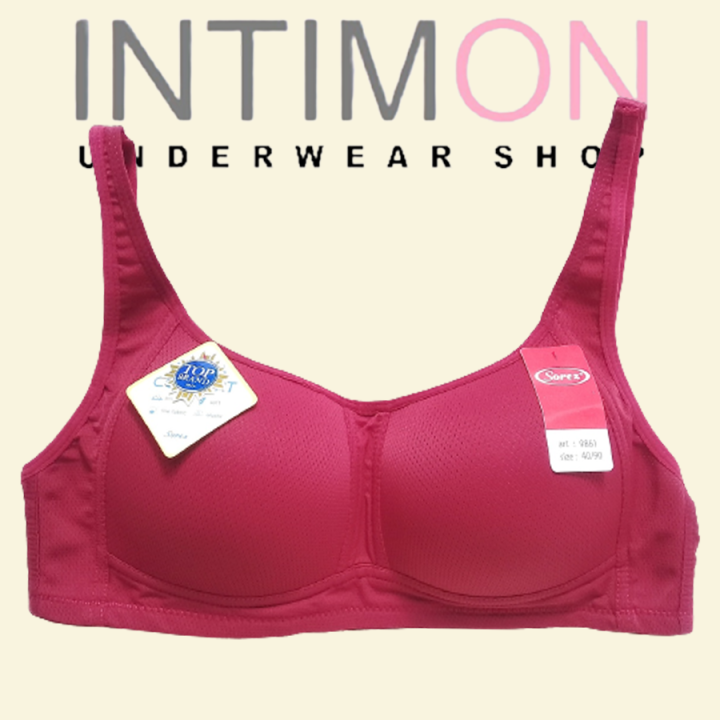 BH BRA CUP C TANPA KAWAT SOREX 9861 BUSA TIPIS / UNDERWEAR DALEMAN ...