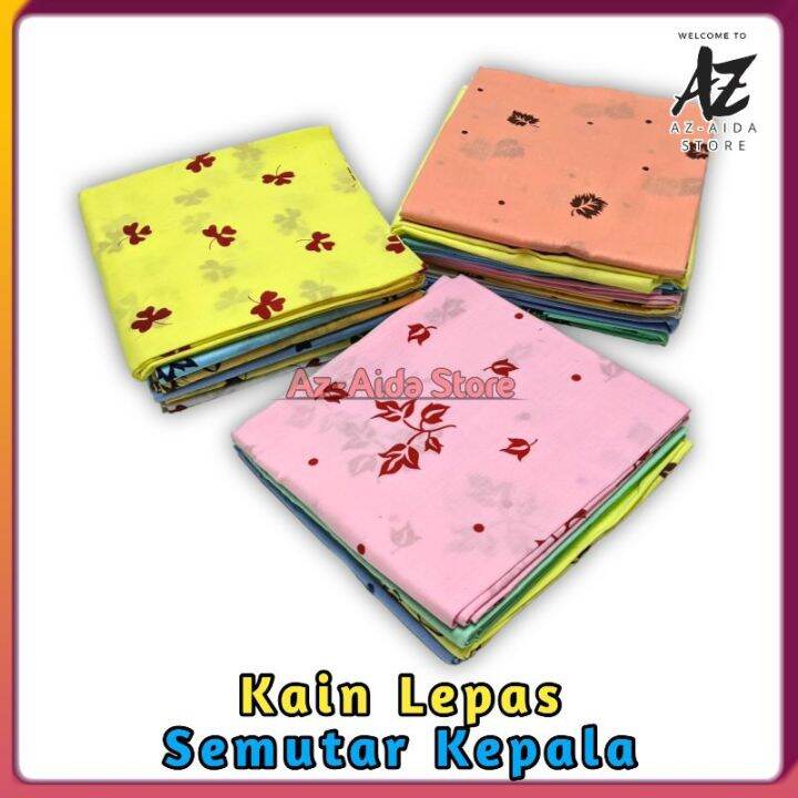 Kain Lepas Kelantan | Kain Semutar Kepala | Kain Basahan Mandi | Kain ...