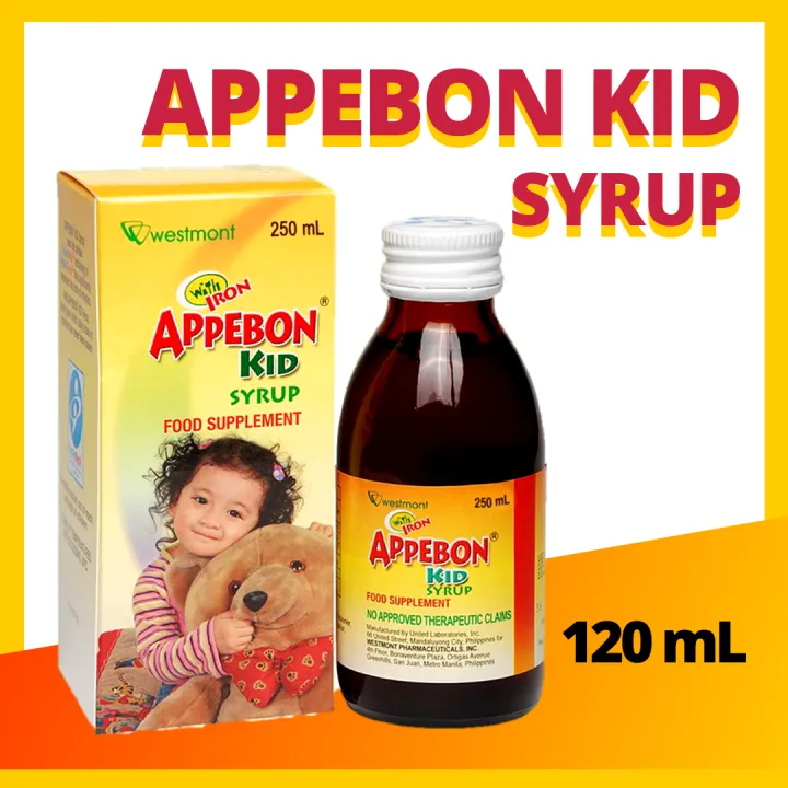 Original Appebon Kid Syrup - Appetite Stimulating Food Supplement ...