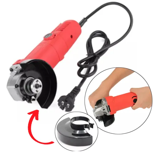 portable electric angle grinder multi-function household polishing machine grinding cutting ...