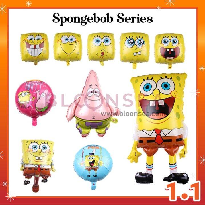 SpongeBob SquarePants Theme Foil Balloon Set Arch Patrick Star ...
