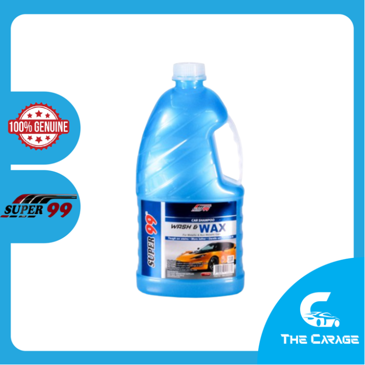 Super99 Car Shampoo Wash & Wax (2L) | Lazada