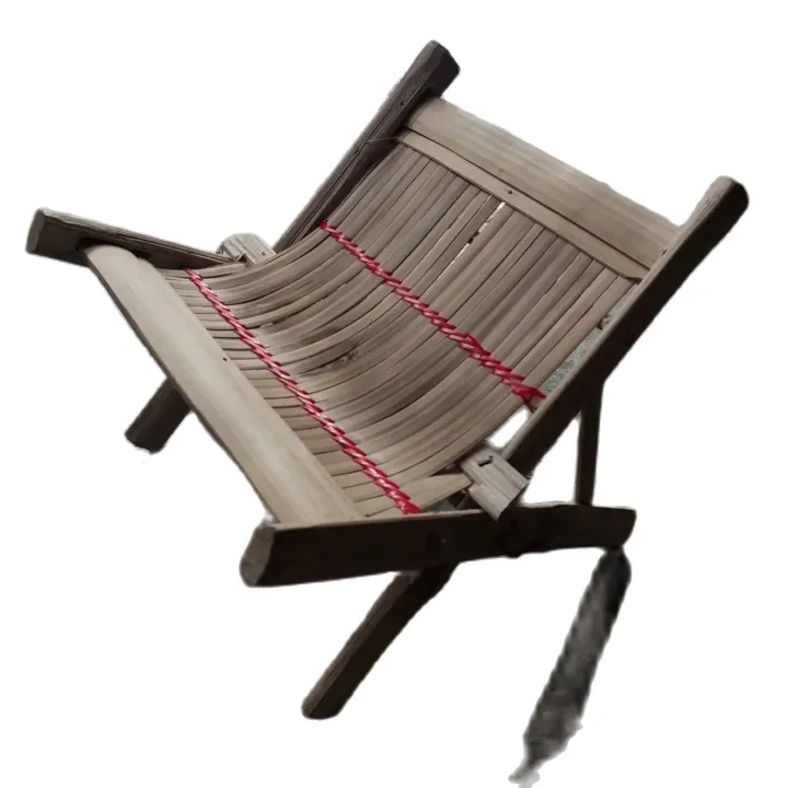 Mini Bamboo Chair with Backrest - Upuan na Maliit Small Kid's Chair ...