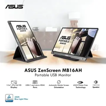 ASUS ZenScreen MB166B Portable Inch Full HD USB Monitor