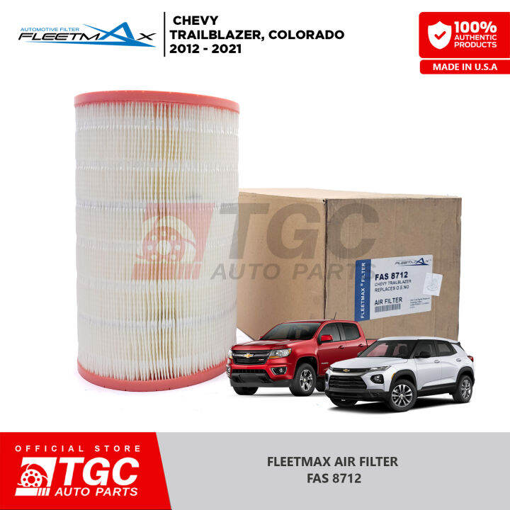 Fleetmax Air Filter / Air Cleaner for CHEVY TRAILBLAZER, COLORADO 2012 ...