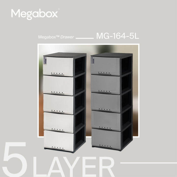 Megabox Rattan Drawer and Mega box drawer MG-164 ( 4 layers / 5 layers ...
