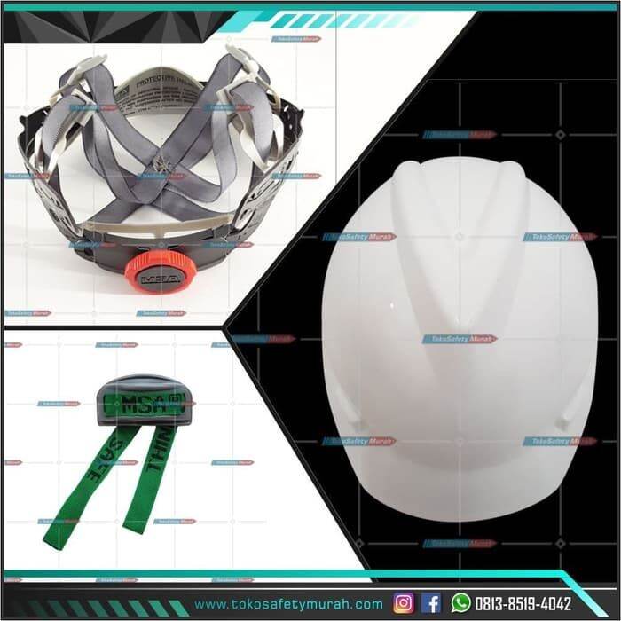 Safety Helmet SNI MSA Lokal Helm Proyek Plus Sarang Puter Fastrack ...