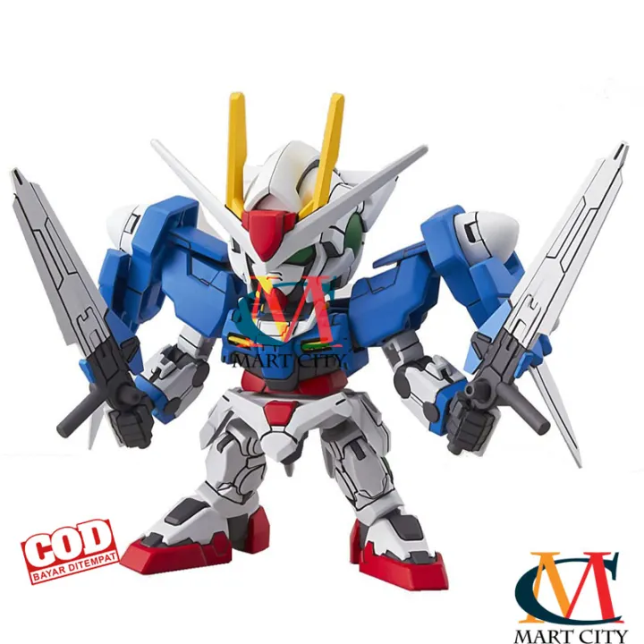 K-Mainan Gundam Sdss GN-0000 00 Gundam Bandai Mainan Robot Anak Model ...