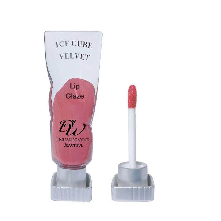 DW Ice Cube Velvet Lip Glaze matte Liquid Lipstick Lip Gloss 4g | Lazada PH