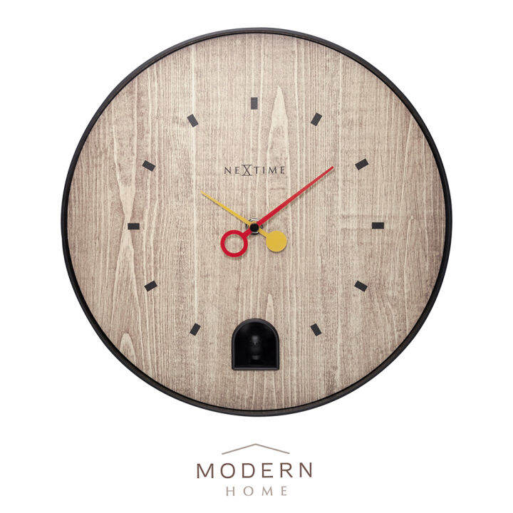NeXtime Nightingale Wall Clock 30cm / Cuckoo Clock / Silent Movement ...
