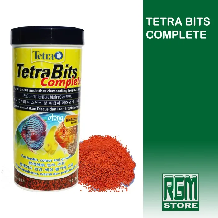 Tetra Bits tetrabits Complete Granules makanan pakan ikan aquarium ...