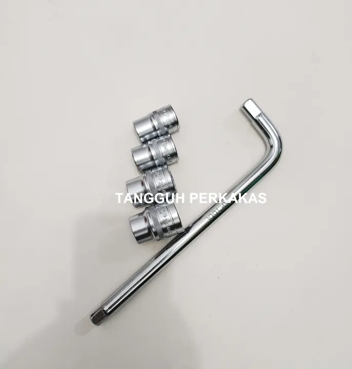Kunci CVT Tekiro Sok Set 8mm 10mm 12mm 14mm + Gagang Shock L XP Tool ...
