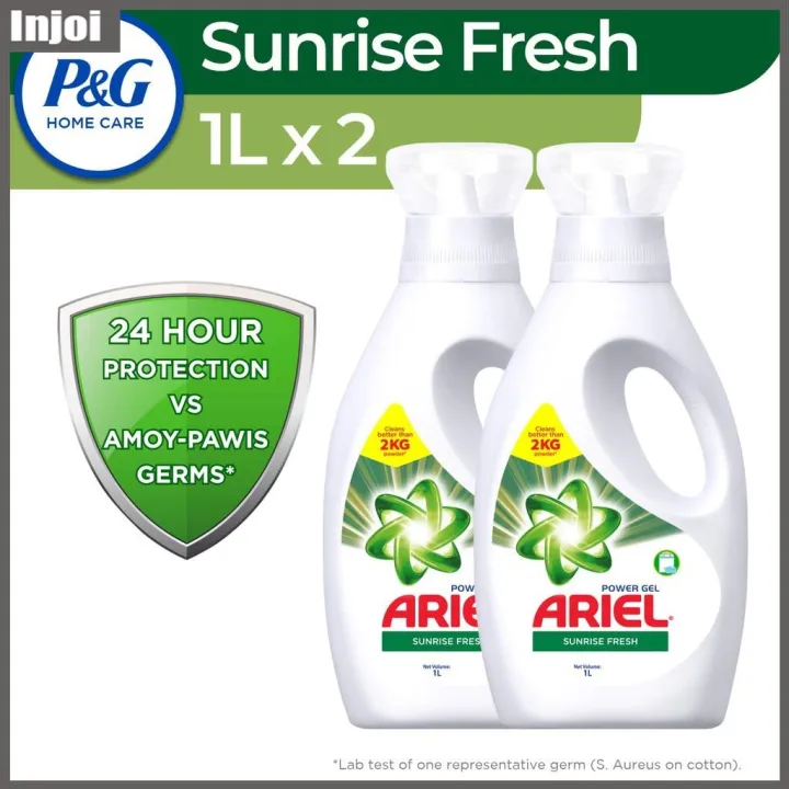 [BUNDLE] Ariel Liquid Detergent Power Gel Sunrise Fresh 1L x 2 (Laundry ...